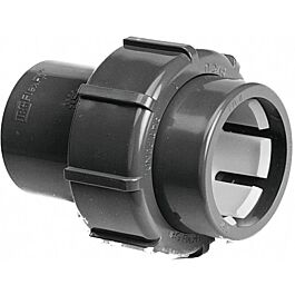 PVC-U-Übergangsverschraubung Nippel d50